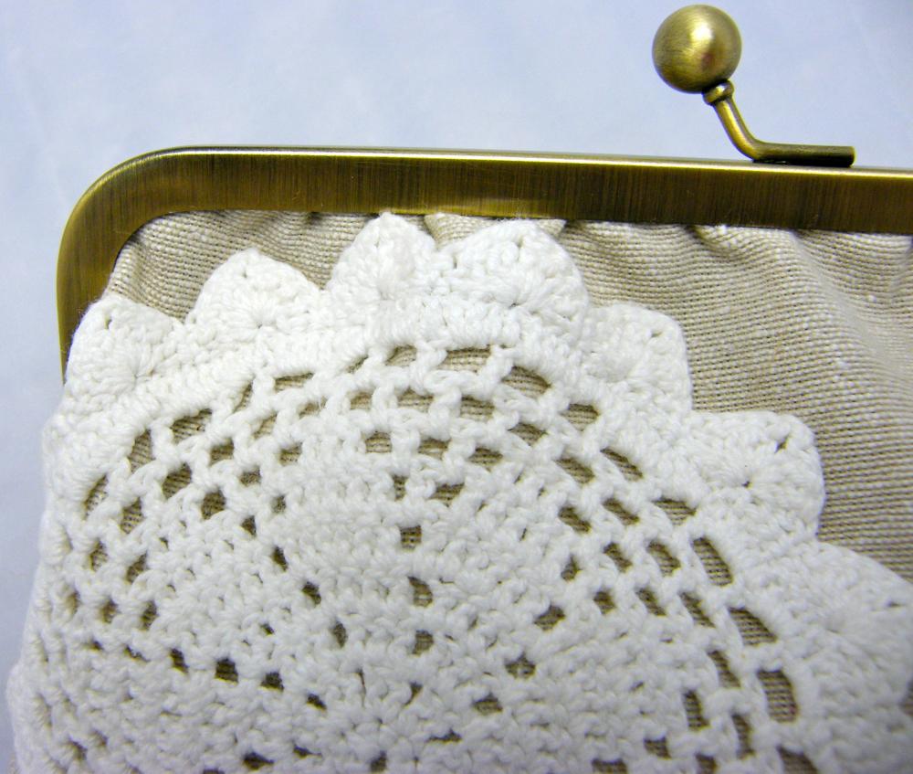 Fabby Purse - Doily on Luulla