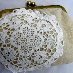 Fabby Purse - Doily on Luulla
