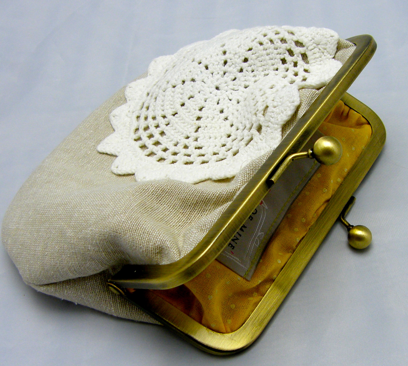 Fabby Purse - Doily on Luulla